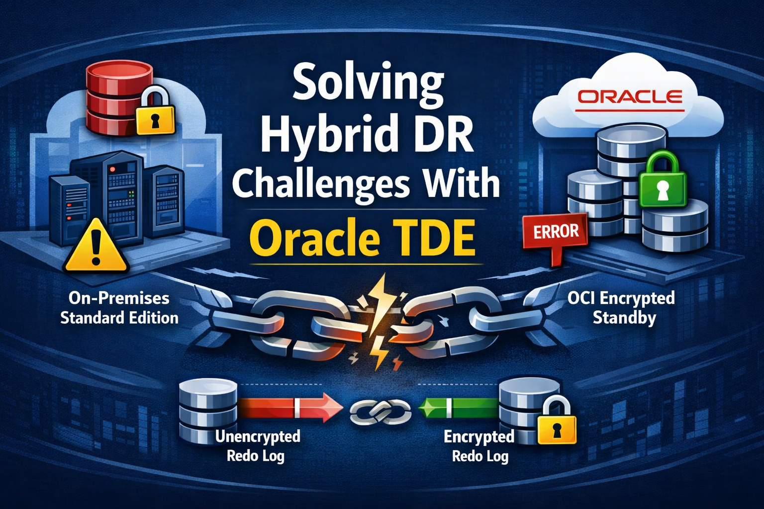 Oracle TDE, hybrid DR, and how to avoid the problem that stops hybrid ...