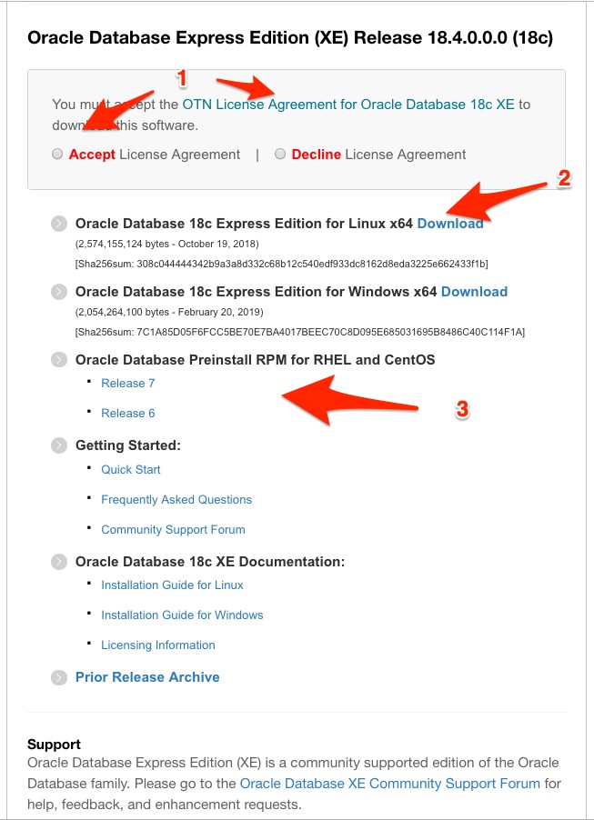 Getting started with Oracle Database 18c Express Edition - Part 1
