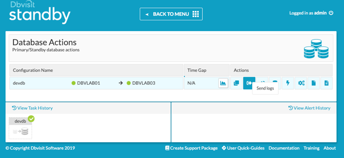 How to create a support package in Standby v9
