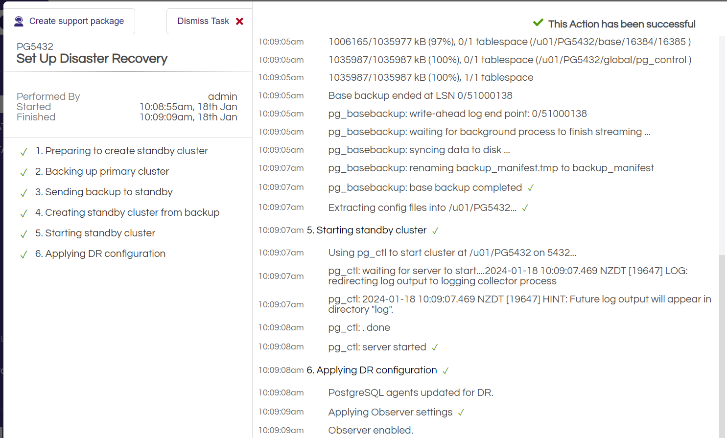 Configuring WAL Streaming in PostgreSQL using StandbyMP
